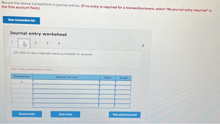 Solved Exercise 3-1 (Algo) Prepare Journal Entries [LO3-1] | Chegg.com