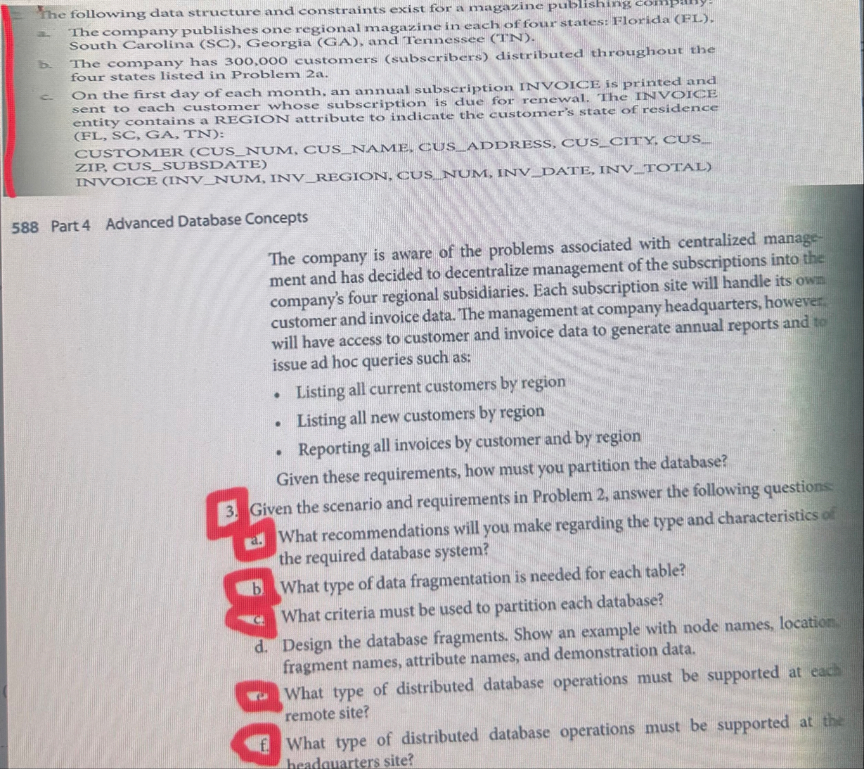 Solved The following data structure and constraints exist | Chegg.com