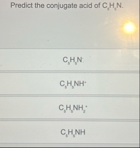 Solved Predict the conjugate acid of | Chegg.com