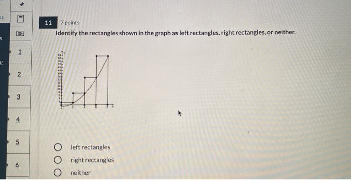 Solved es + - E 11 7 points Identify the rectangles shown in | Chegg.com
