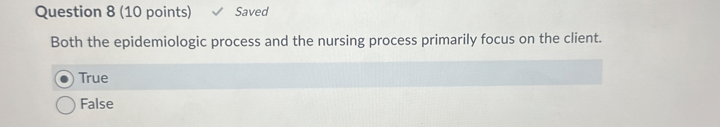 Solved Question 8 (10 ﻿points)SavedBoth the epidemiologic | Chegg.com