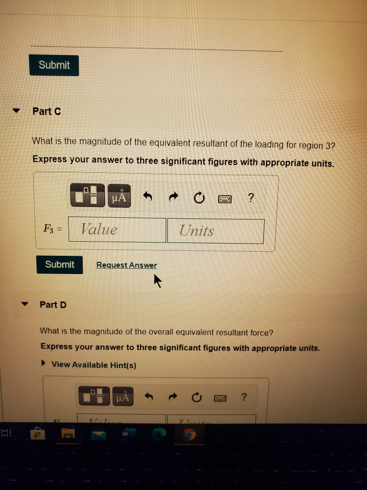 Solved Reduction of a Simple Distributed Loading Learning | Chegg.com