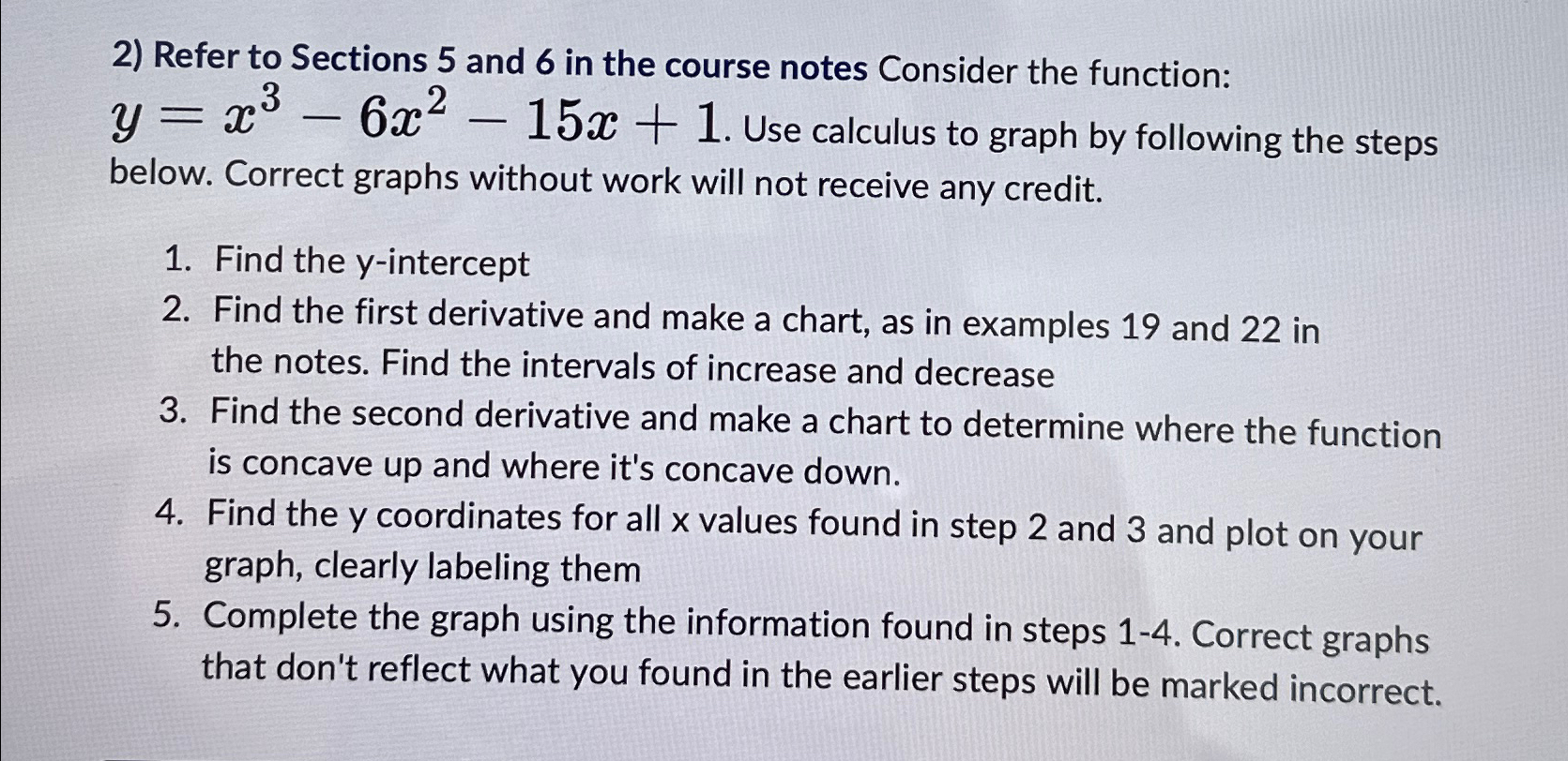 Refer to Sections 5 ﻿and 6 ﻿in the course notes | Chegg.com