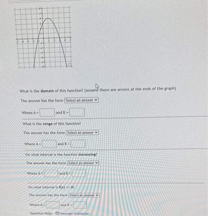 Solved What is the domain of this function? (assume there | Chegg.com