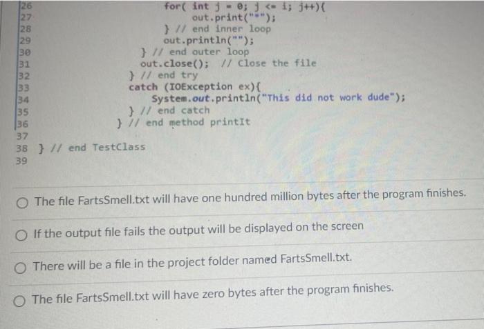 Solved public class Testclass \{ public static void | Chegg.com Solved public class Testclass \{ public static void | Chegg.com