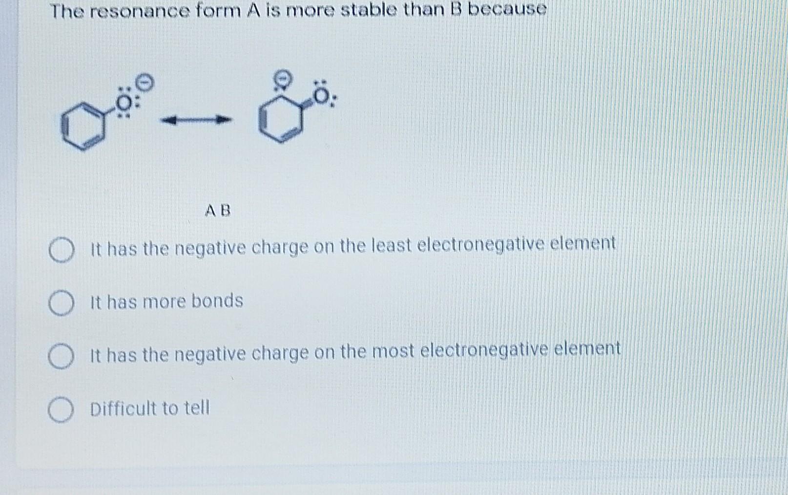 Solved Which of the following Lewis structures is correct | Chegg.com