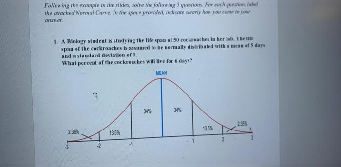 Solved Following the example in the slides, solve the | Chegg.com