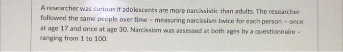 Solved 1 Identify Each Variable And The Level Of Measurement 6193