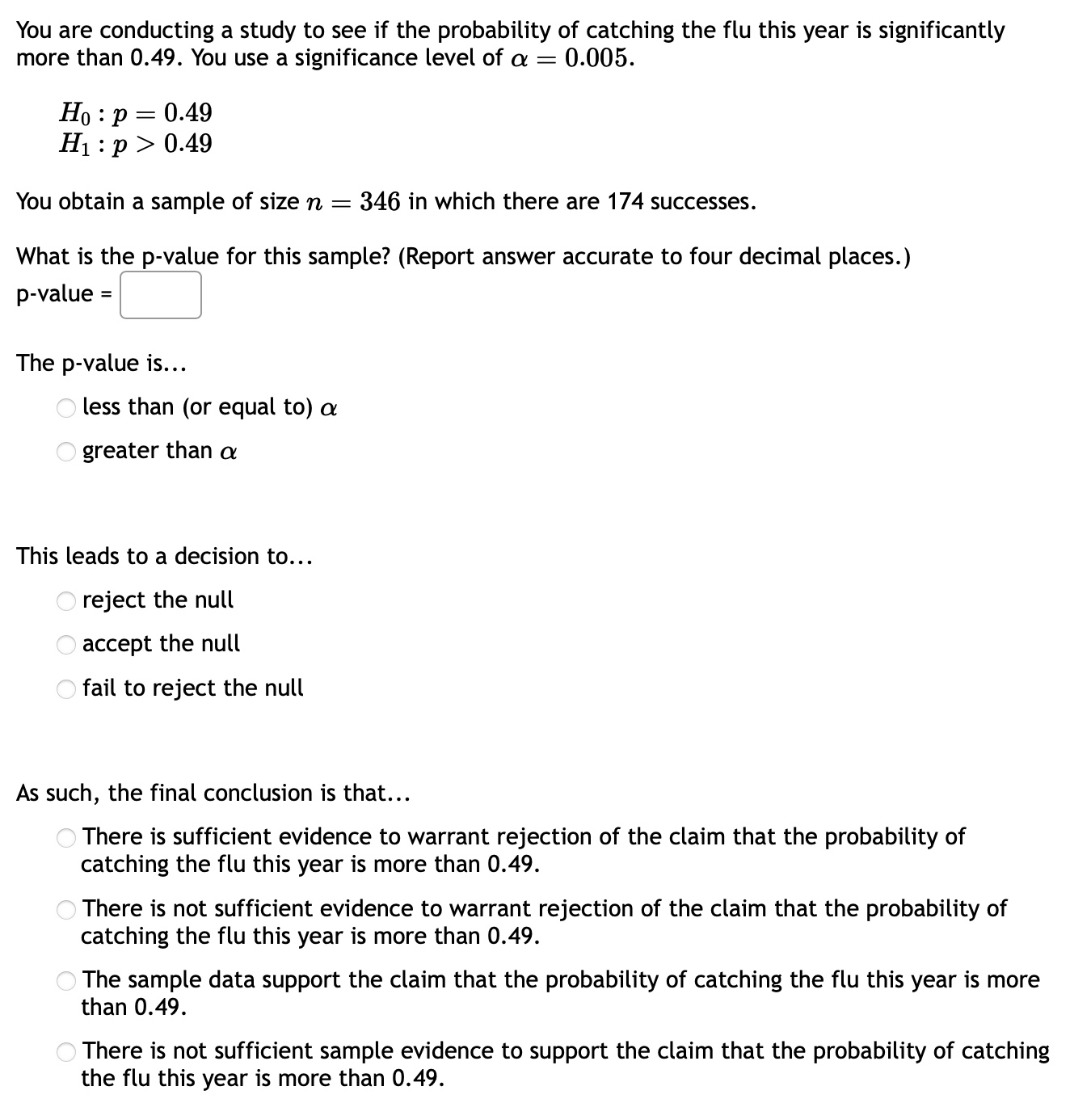 Solved Use Excel To Solve The Following You Are Conducting