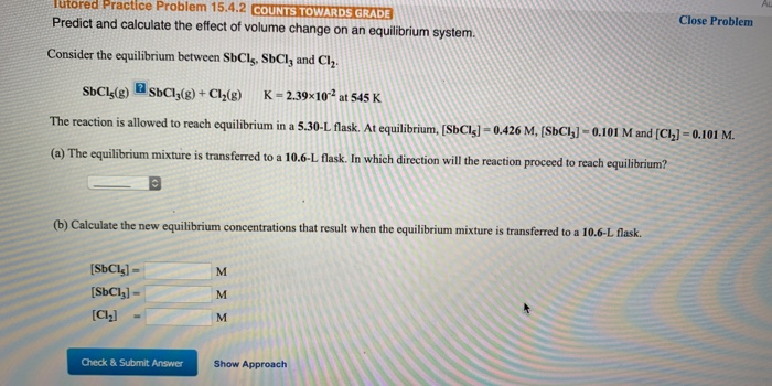 Solved Tutored Practice Problem 15.4.2 COUNTS TOWARDS GRADE | Chegg.com