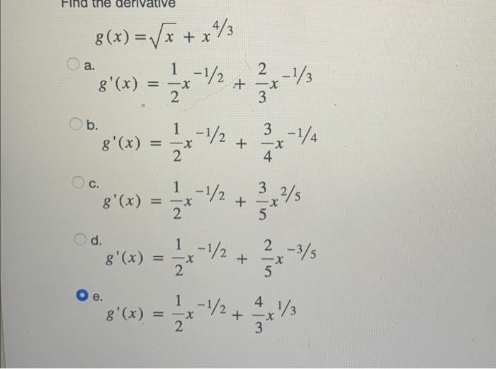 Solved G X X X4 3 A G′ X 21x−1 2 32x−1 3 B