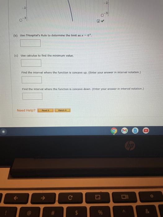 Solved Consider the following function. f(x)=xEln(x) (a) | Chegg.com
