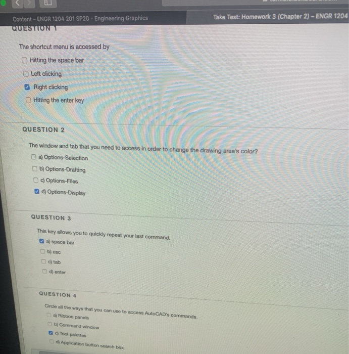 Solved Take Test: Homework 3 (Chapter 2) - ENGR 1204 Content | Chegg.com