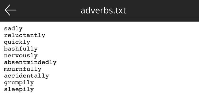 Solved Using Java Make A Madlibs Game Using The Story