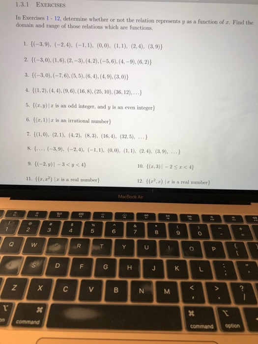 Solved in exercises 1-12, determine whether or not the | Chegg.com