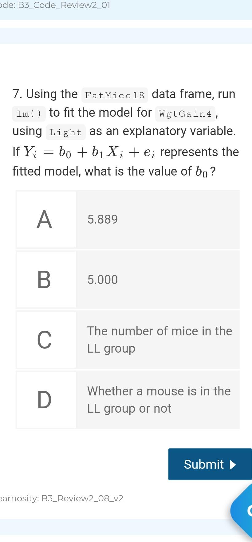 11. Fit a model using to explain variation in and | Chegg.com