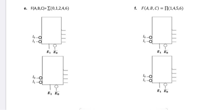 Solved Use 2x4 decoder to design 3x8 decoder? Rename OUTPUTS | Chegg.com