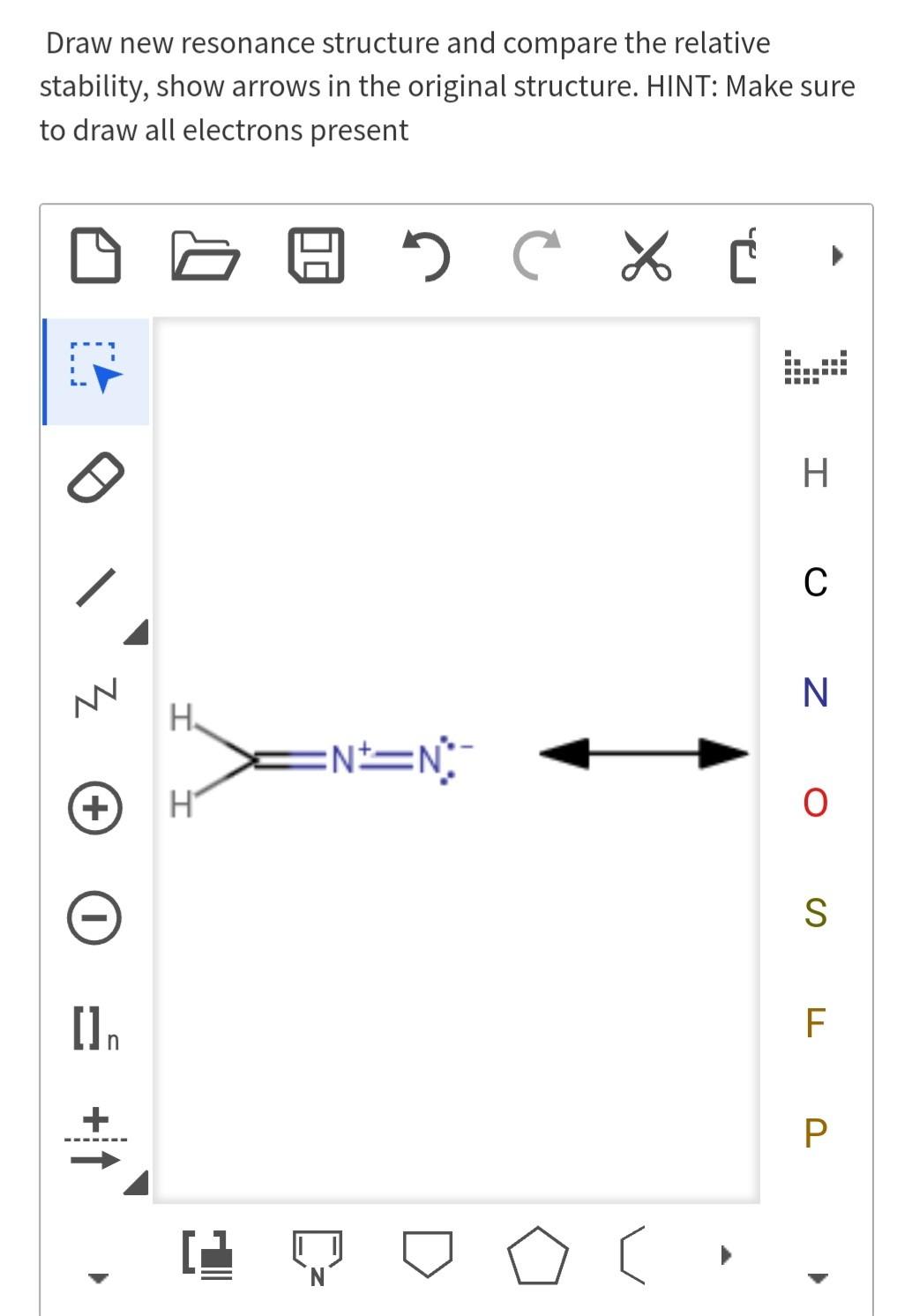 Solved Draw new resonance structure and compare the relative | Chegg.com