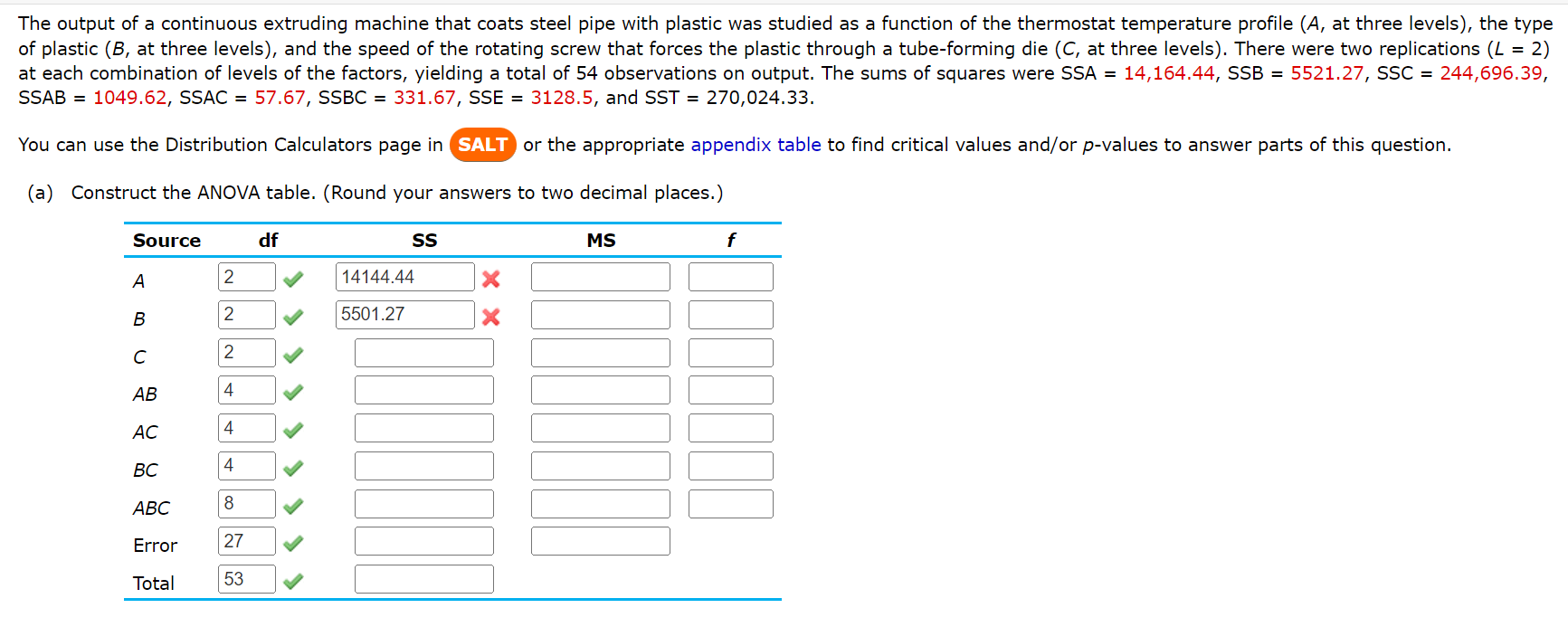 Solved The output of a continuous extruding machine that | Chegg.com
