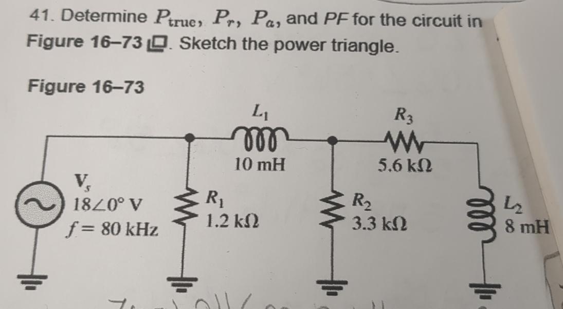 Solved Determine Ptrue ,Pr,Pa, ﻿and PF ﻿for the circuit in | Chegg.com