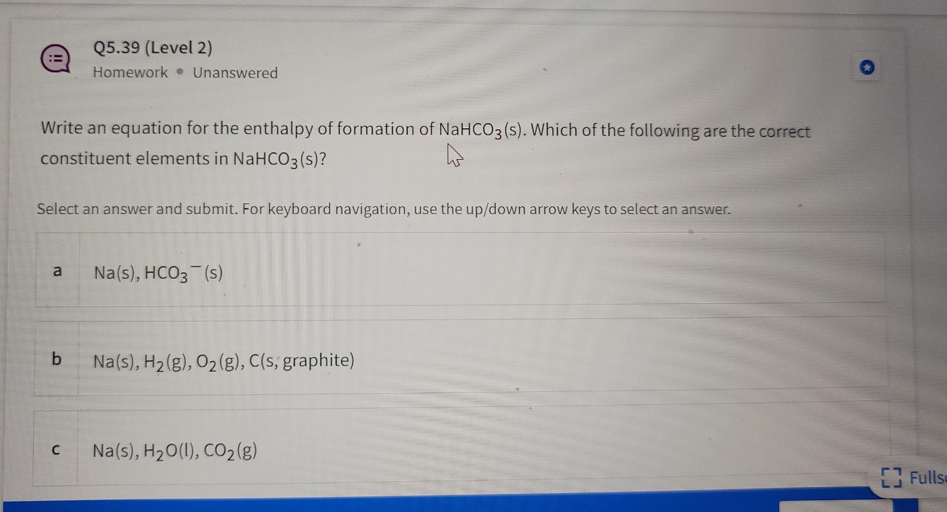 Solved Q5.39 (Level 2) Homework - Unanswered Write an | Chegg.com Solved Q5.39 (Level 2) Homework - Unanswered Write an | Chegg.com