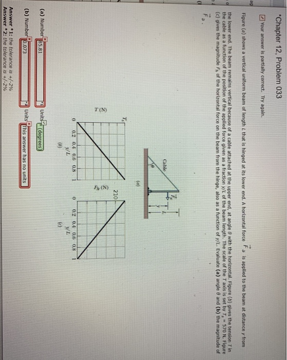 Solved *Chapter 12, Problem 033 Your answer is partially | Chegg.com