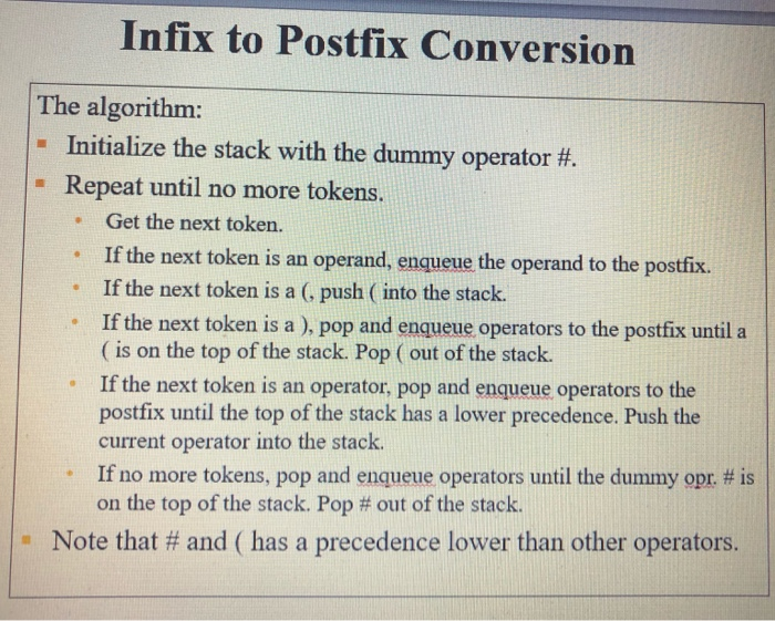 Solved Homework Use the algorithm on slide 11 to convert the | Chegg.com