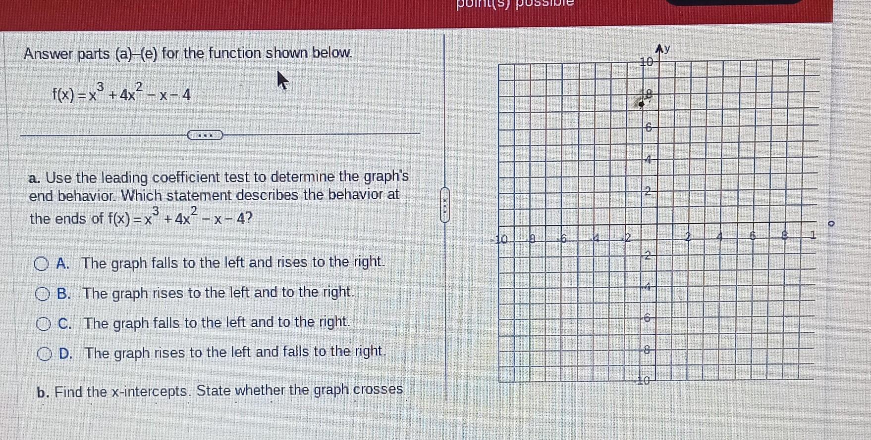 Solved Answer parts (a)-(e) for the function shown below. | Chegg.com