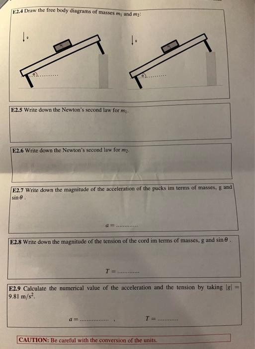 101L/103L EXPERIMENT 2 MOTION WITH CONSTANT | Chegg.com