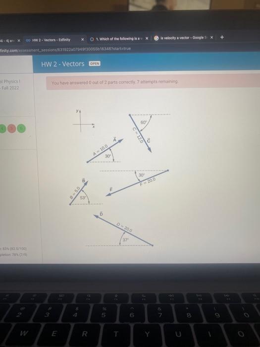 Solved Assuming the positive x-axis is horizontal and points | Chegg.com
