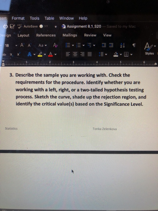 Solved Insert Format Tools Table AutoSave . Design Layout | Chegg.com