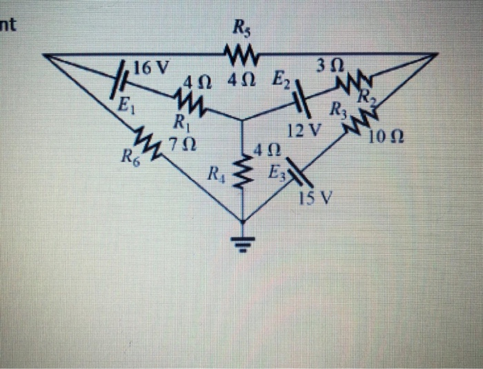 Solved Write the environmental equations for the circuit in | Chegg.com