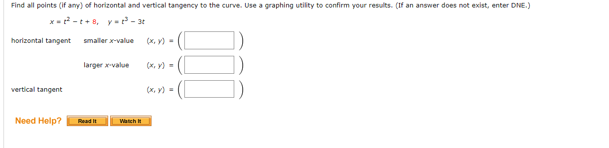 Solved Find all points (if any) ﻿of horizontal and vertical | Chegg.com