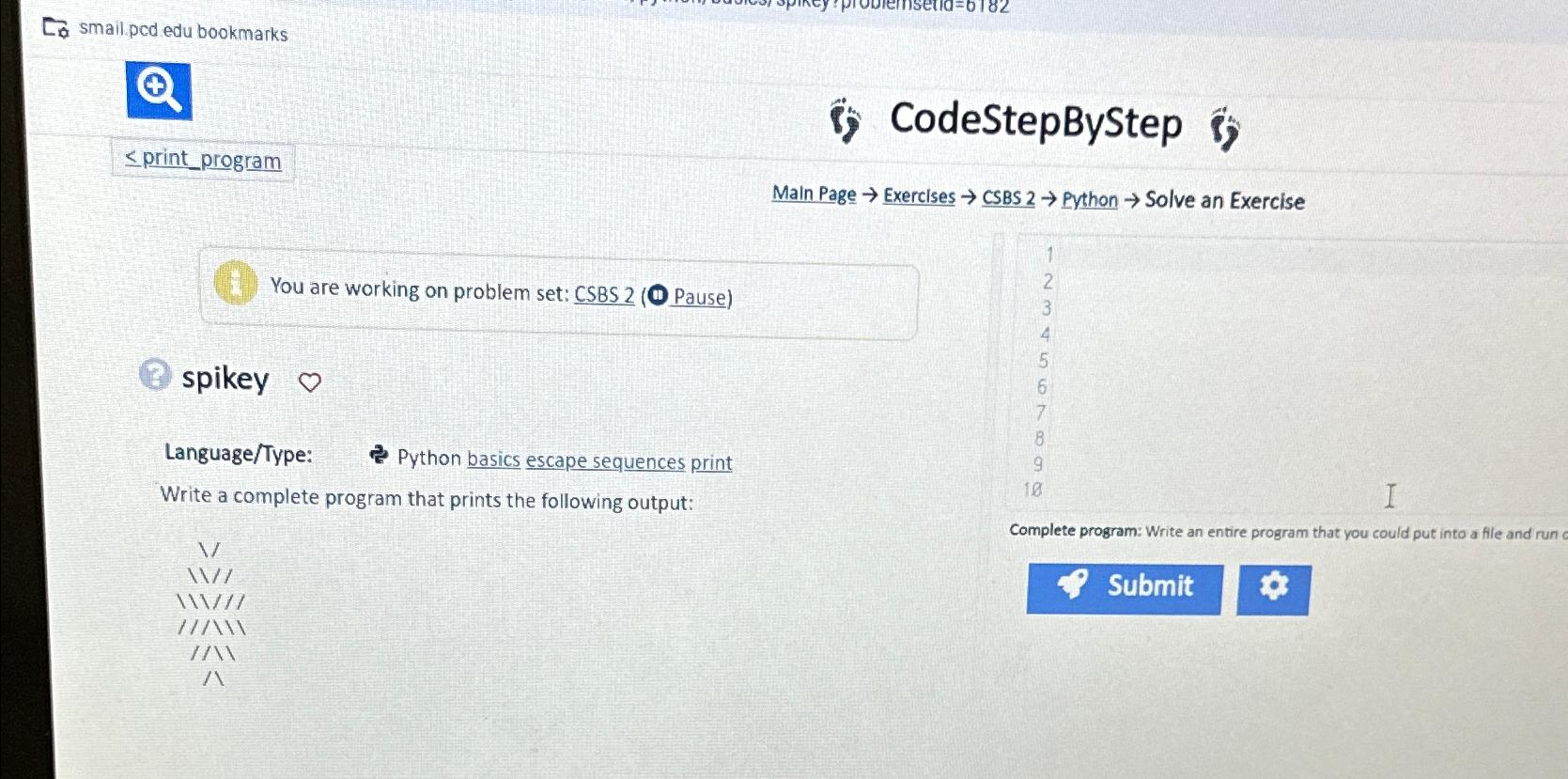 Solved Co smail.pcd edu bookmarks() | Chegg.com