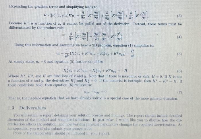 Solved Code a finite difference approximate solution to the | Chegg.com