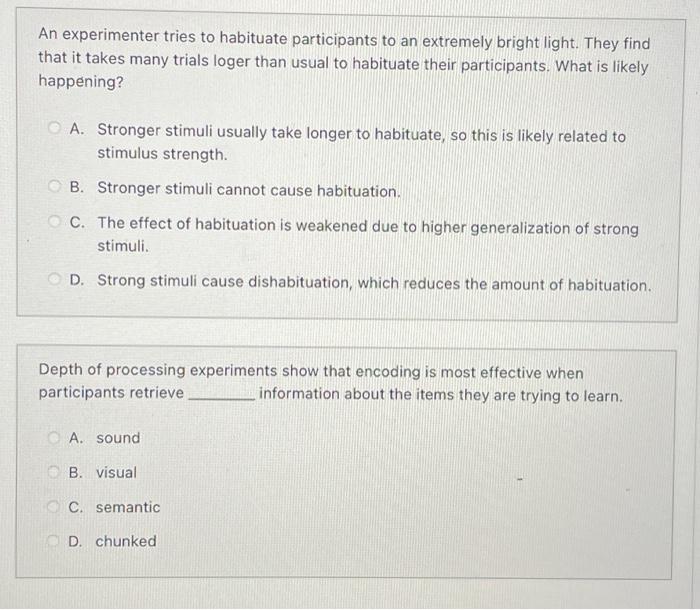 Solved Dallas and Jacoby (1981) found that their levels of | Chegg.com