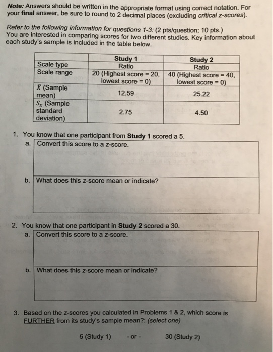 Solved Note: Answers should be written in the appropriate | Chegg.com