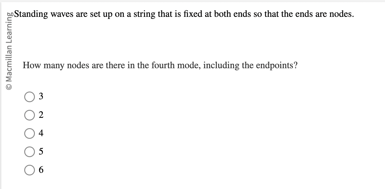 Solved How many nodes are there in the fourth mode, | Chegg.com