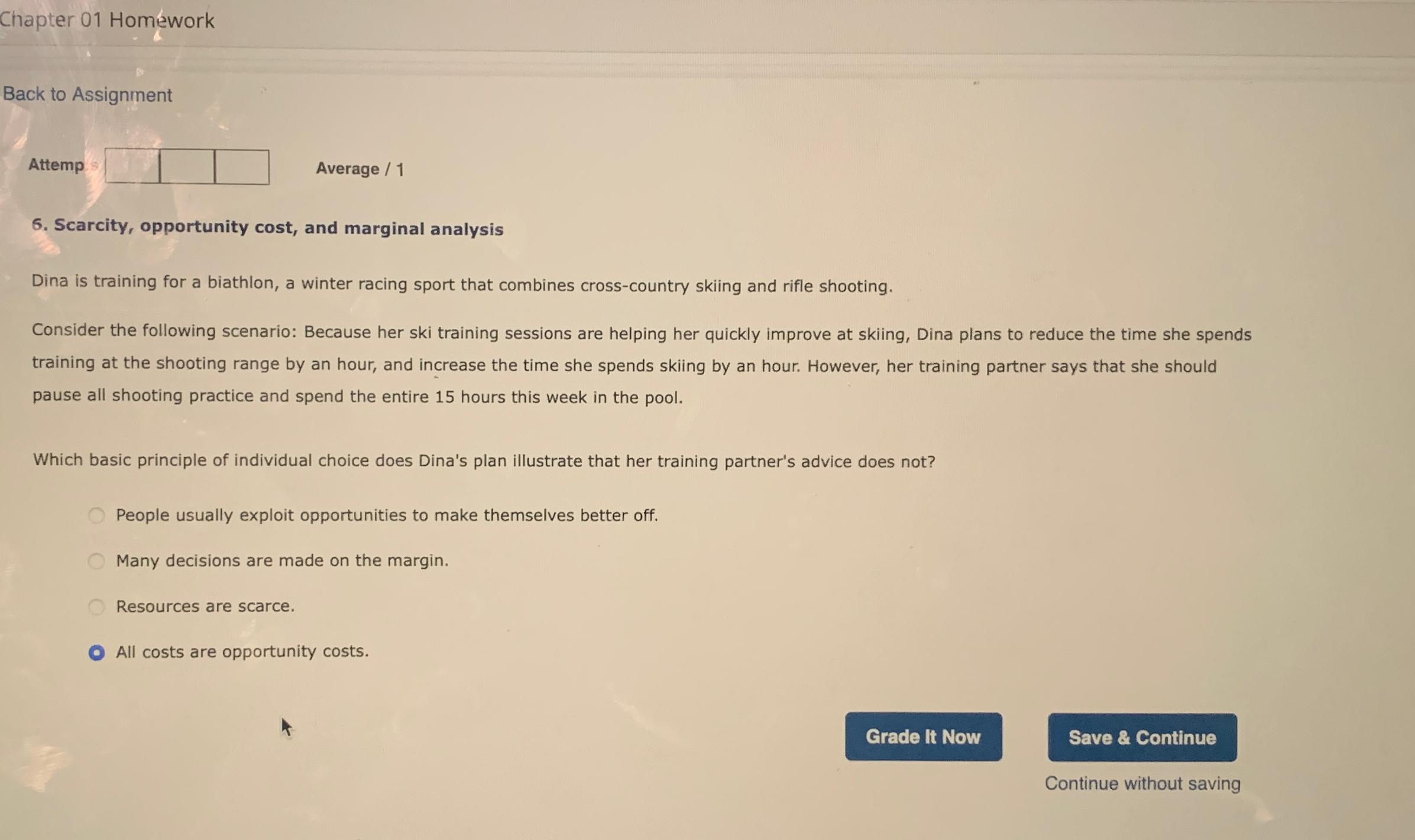 Solved Chapter 01 ﻿HomeworkBack to AssignmentAttempAverage | Chegg.com