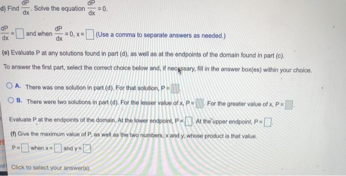 Solved Follow the steps below to find the nonnegative | Chegg.com
