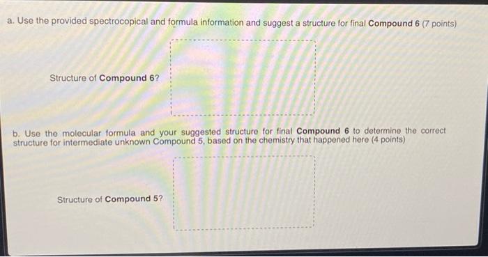 Solved Problem 3: Reactions / Synthesis/ Spectroscopy | Chegg.com