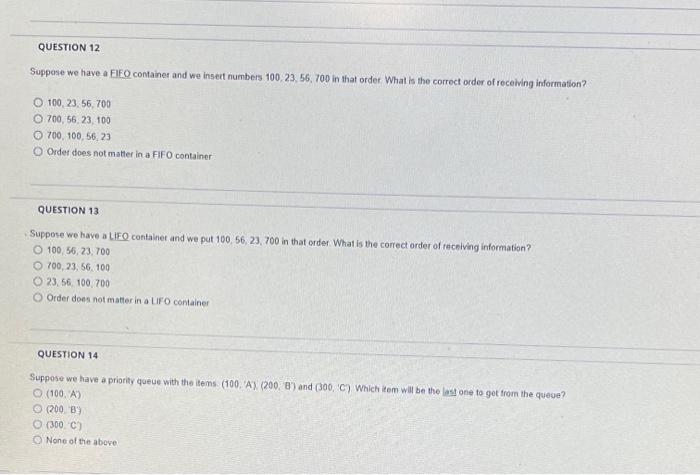 Solved Suppose you are given a prionty queue object with max | Chegg.com