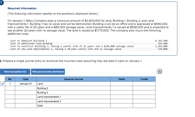 Solved Journal entry worksheet1234Record the year-end | Chegg.com