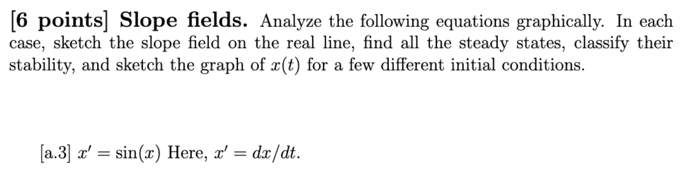 Solved Analyze the following equation graphically. Sketch | Chegg.com