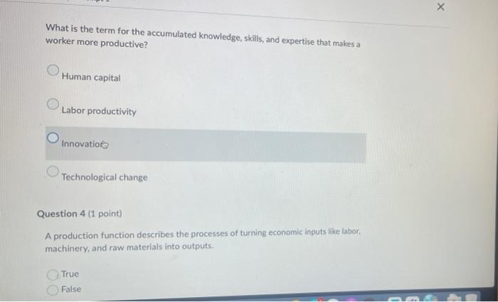 Solved What is the term for the accumulated knowledge, | Chegg.com