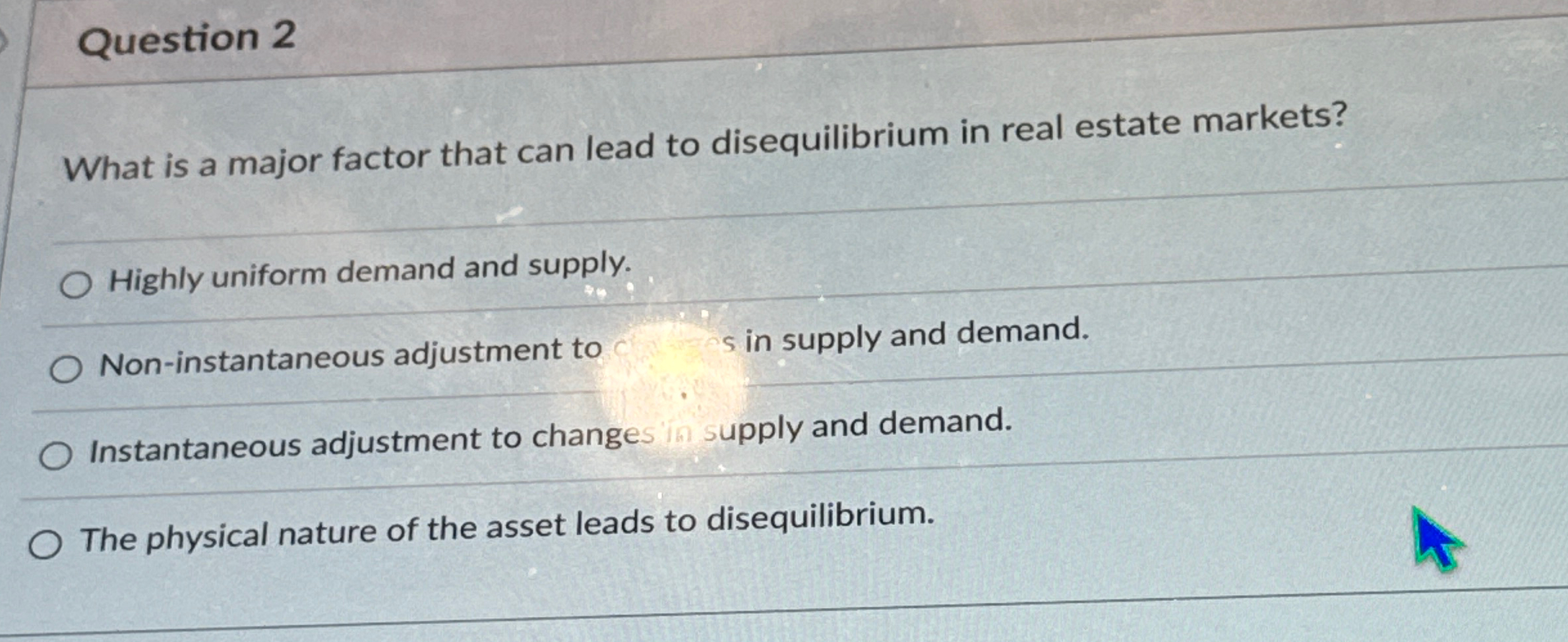 Solved Question 2What is a major factor that can lead to | Chegg.com