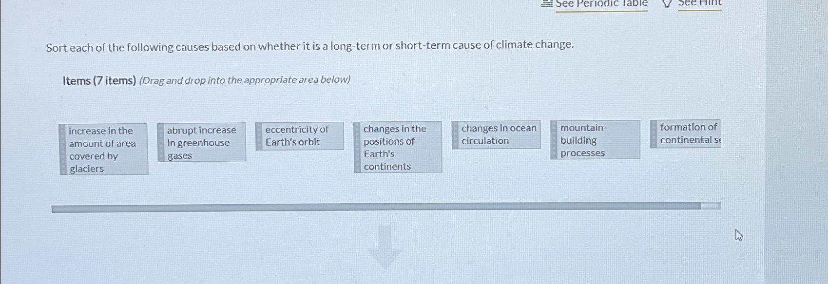 Solved Sort each of the following causes based on whether it | Chegg.com