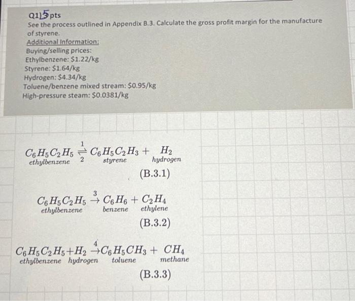Solved Q1 5 pts See the process outlined in Appendix 8.3. | Chegg.com