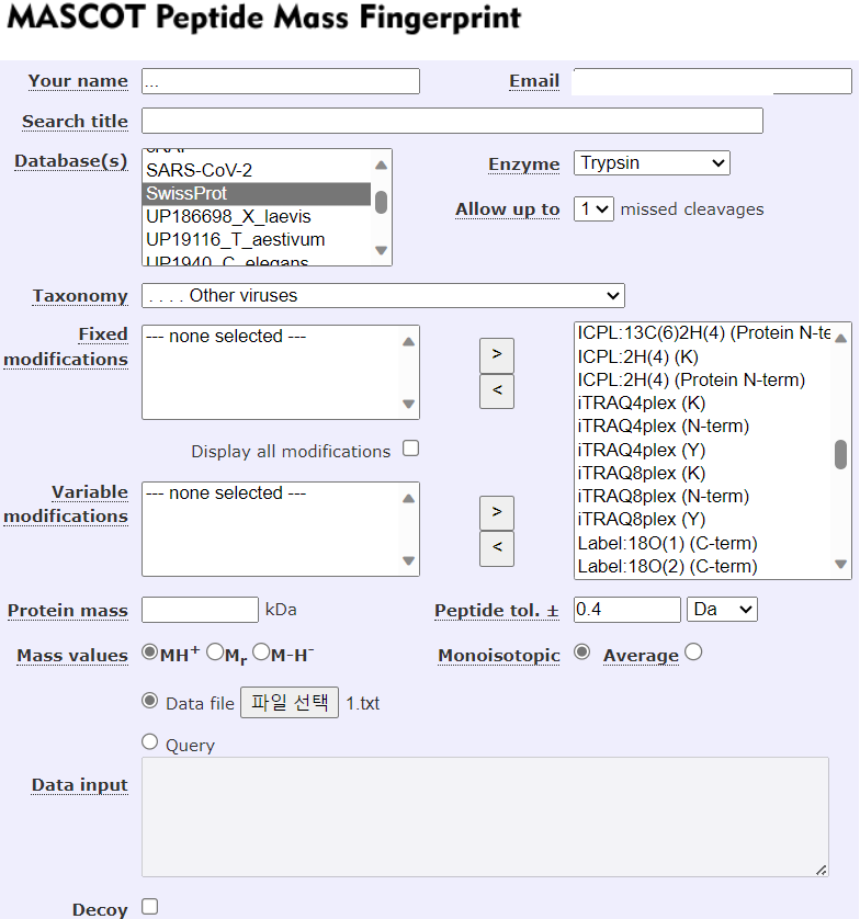 Solved Mascot Score Histogram Protein score is −10∗log(P), | Chegg.com