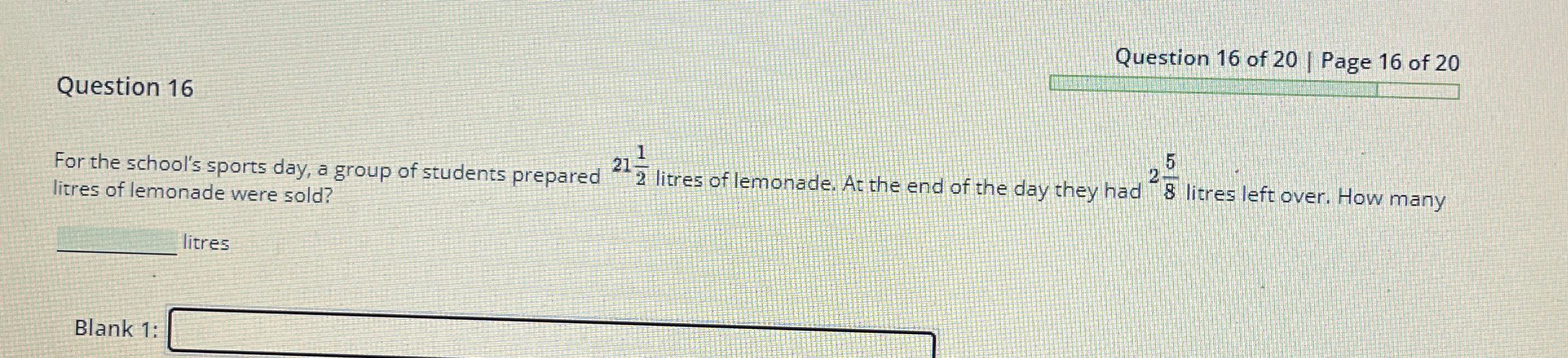 Solved Question 16 of 20 | Page 16 of 20Question 16For | Chegg.com Solved Question 16 of 20 | Page 16 of 20Question 16For | Chegg.com
